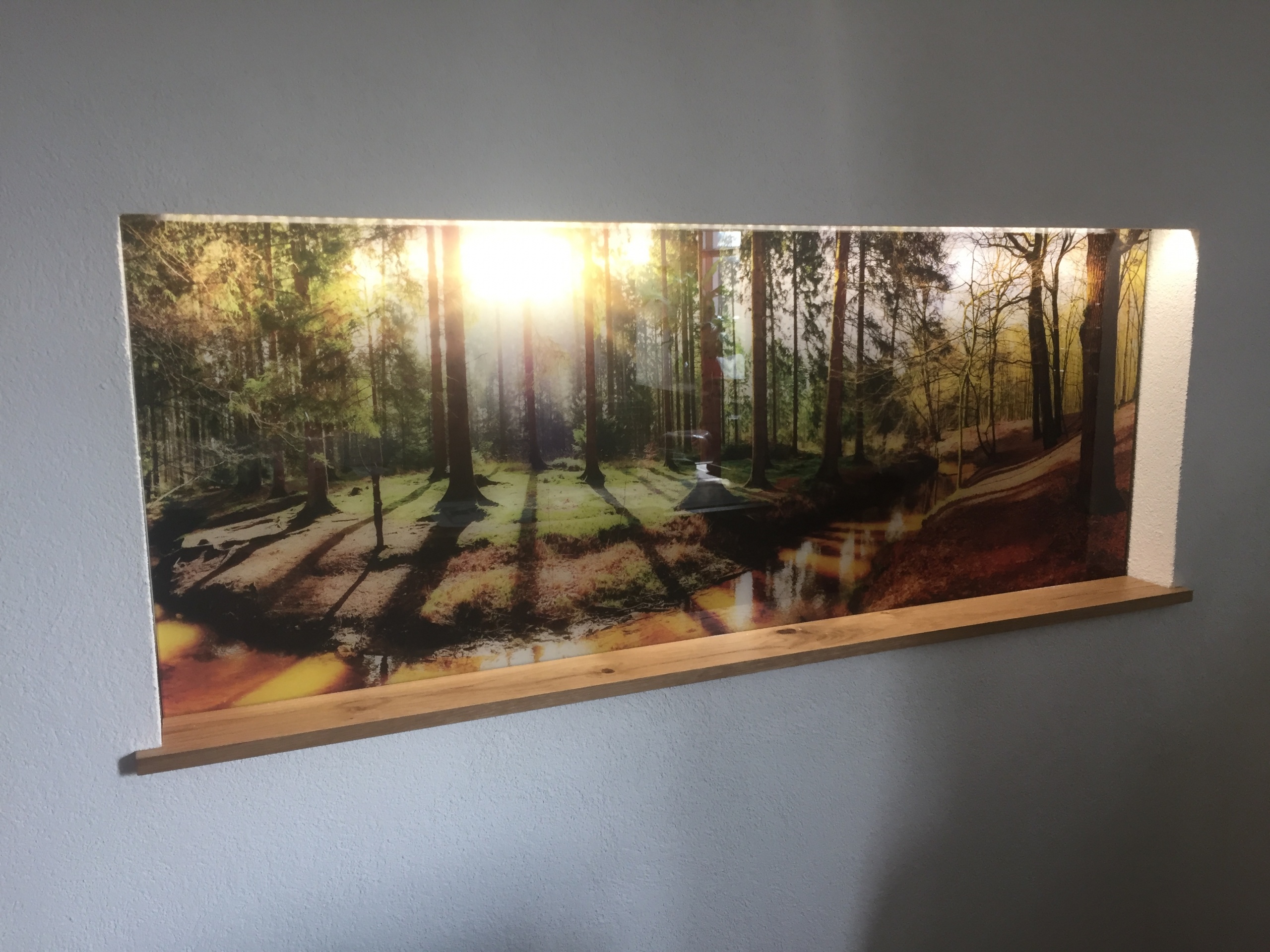 Warum nicht mal ein schönes Bild in die Wand integrieren - Mayer ...